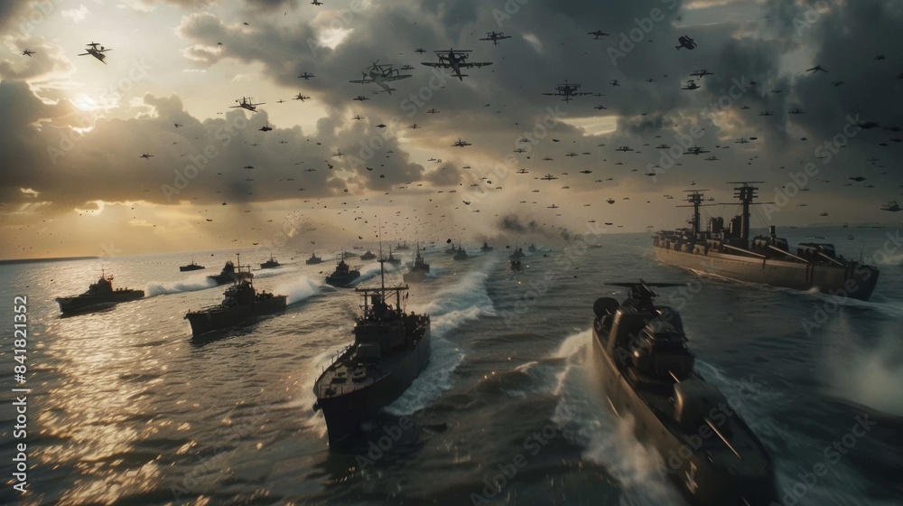 The Normandy landings were the landing operations and associated ...