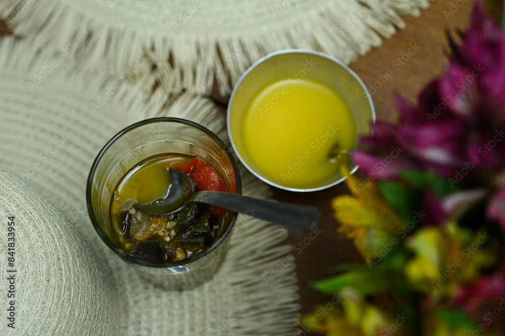 antipasto and butter, eggplant antipasto, backland butter, butter in ...