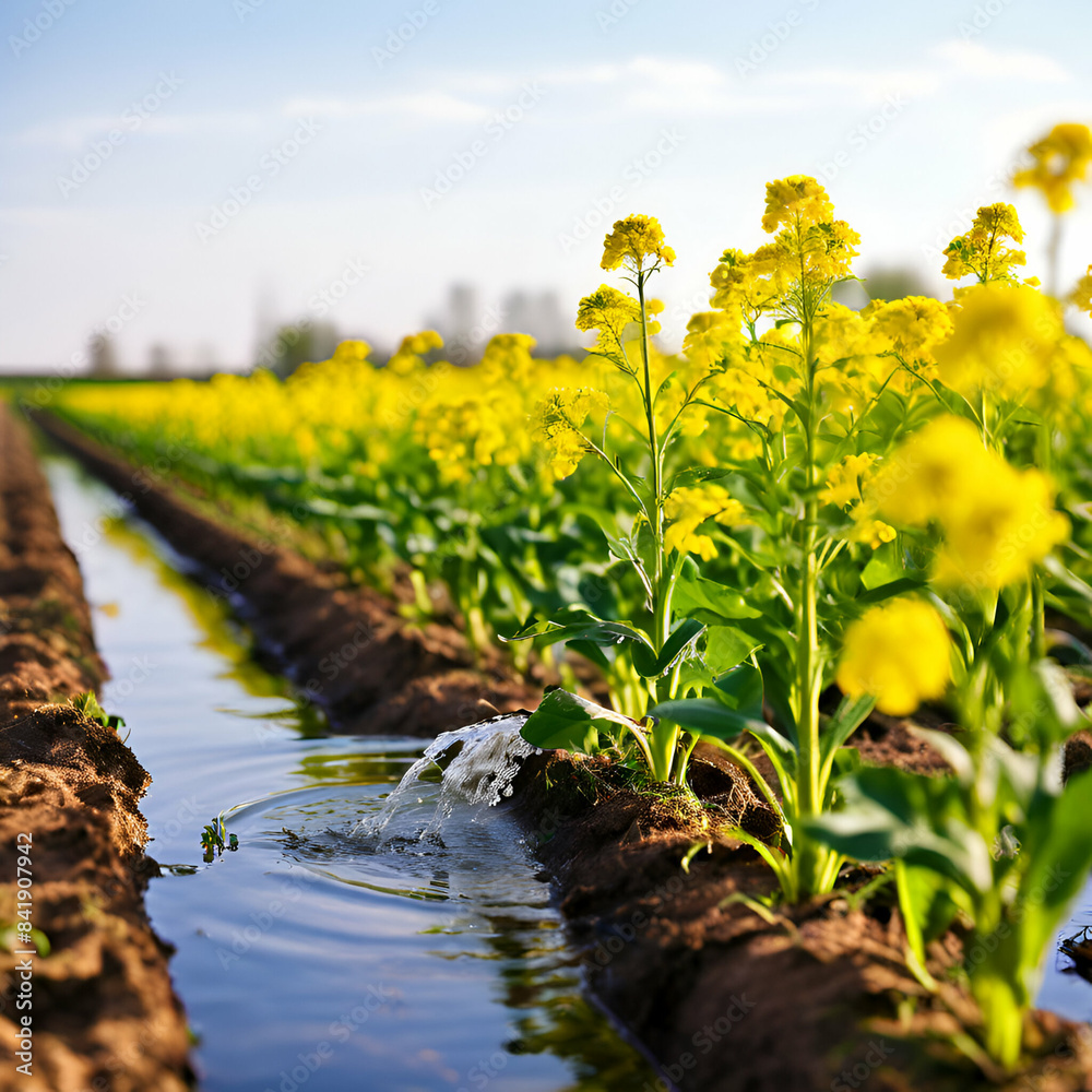 optimizing irrigation systems in mustard farming areas leads to high ...
