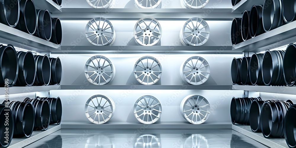 Sleek modern shelving unit displaying clean white contemporary alloy ...