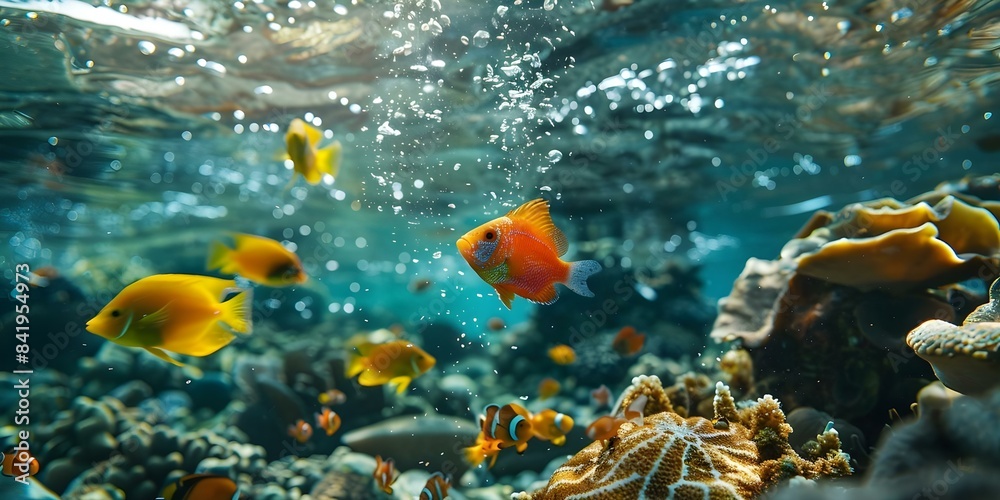 Marine pollution harming ecosystems causing extinction of rare fish ...