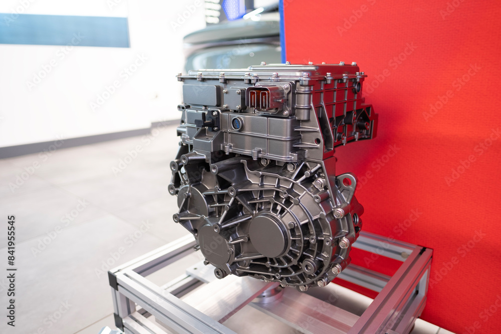 innovative electric motor BYD Electric Car, Logo on cap, traction ...