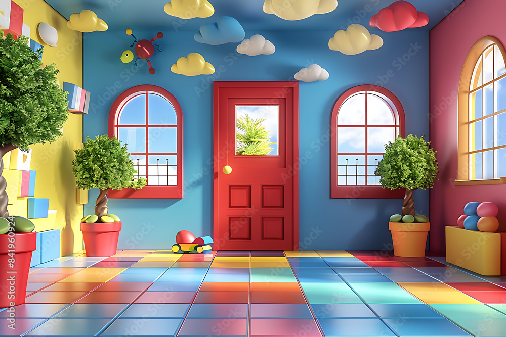 Preschool Daycare Digital Backdrop: Instant Download Bundle Pack for ...