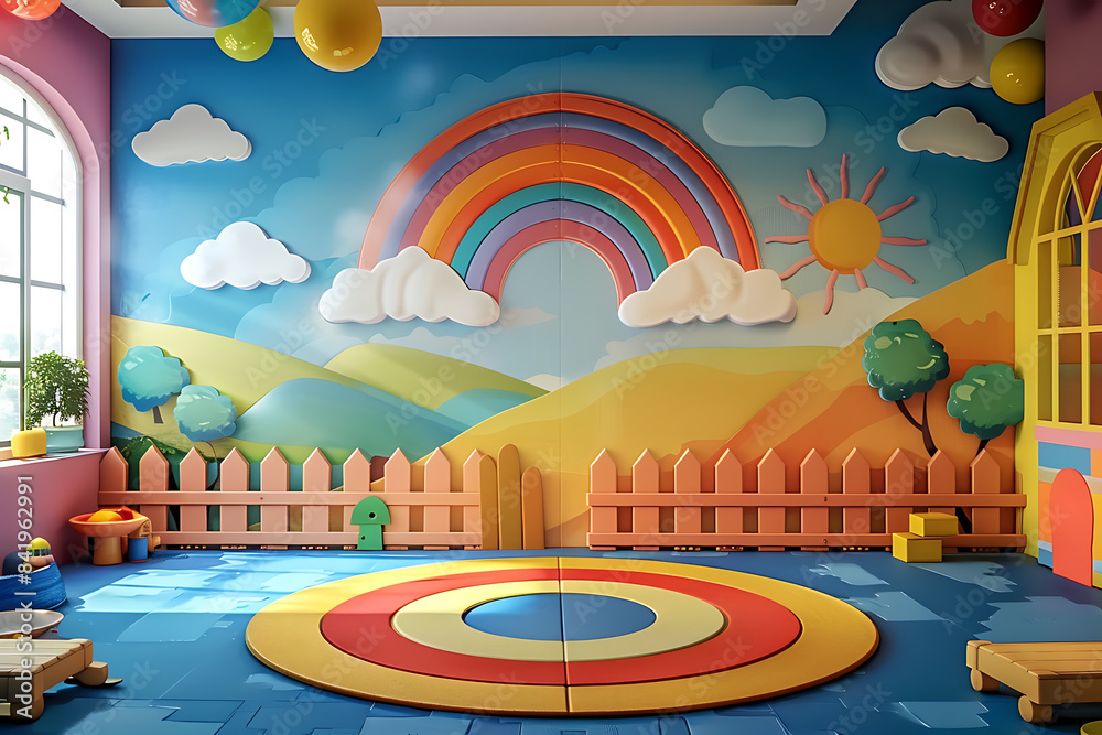 Preschool Daycare Digital Backdrop: Instant Download Bundle Pack for ...