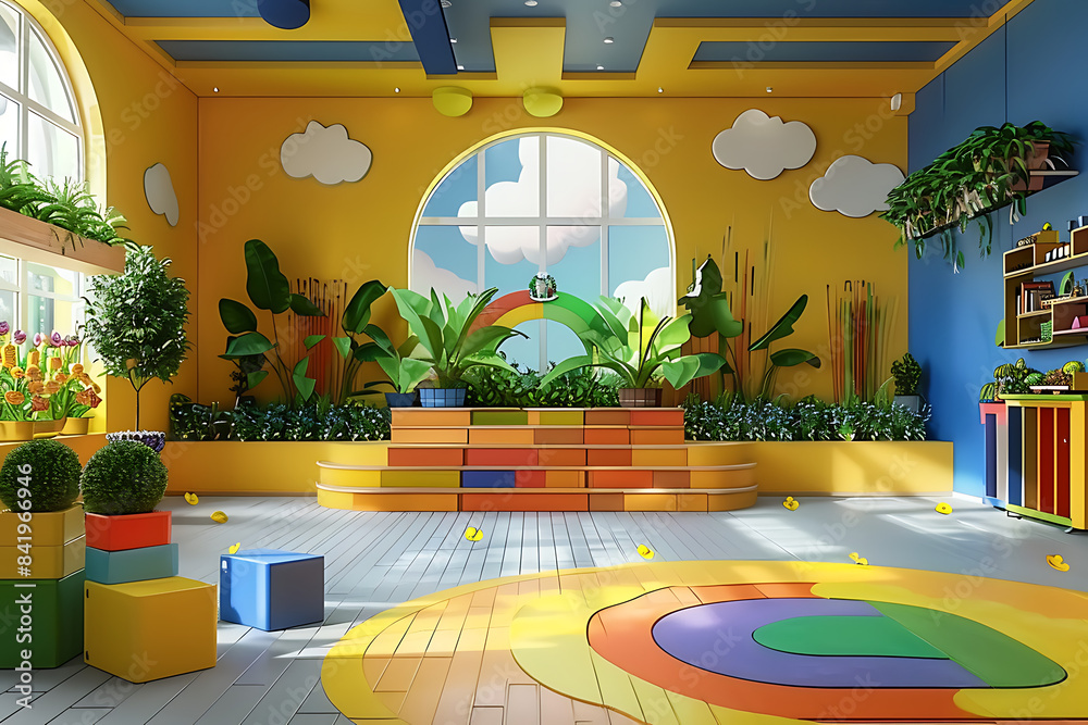 Preschool Daycare Digital Backdrop: Instant Download Bundle Pack for ...