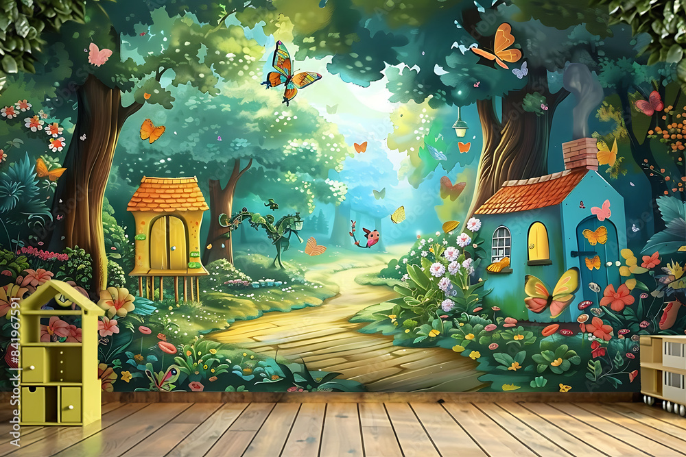 Preschool Daycare Digital Backdrop: Instant Download Bundle Pack for ...