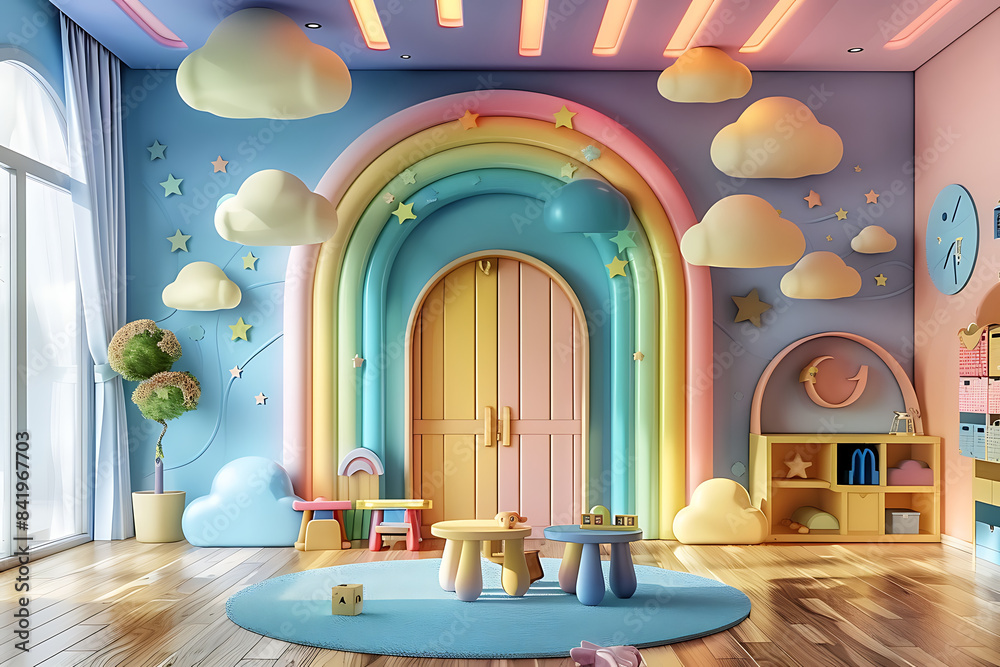 Preschool Daycare Digital Backdrop: Instant Download Bundle Pack for ...