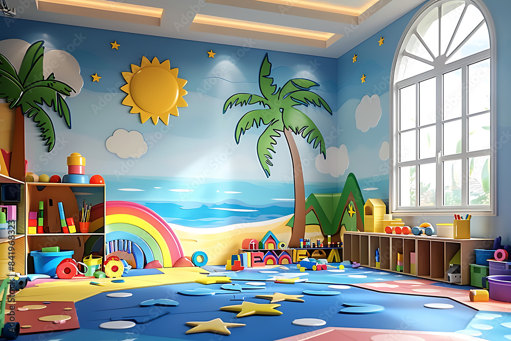 Preschool Daycare Digital Backdrop: Instant Download Bundle Pack for ...