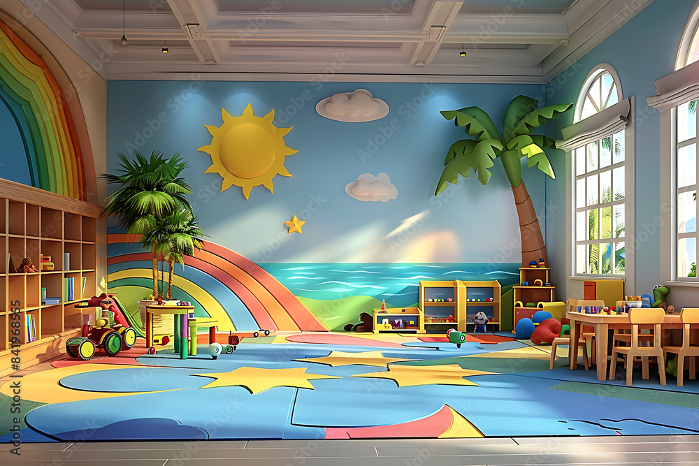 Preschool Daycare Digital Backdrop: Instant Download Bundle Pack for ...