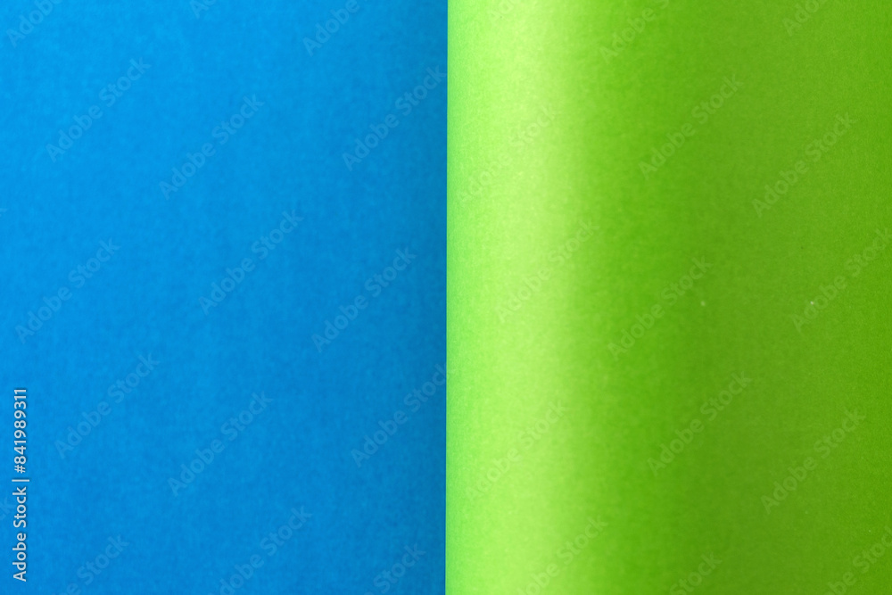 Paper texture. Color paper. Two empty colored sheets of paper. Abstract ...