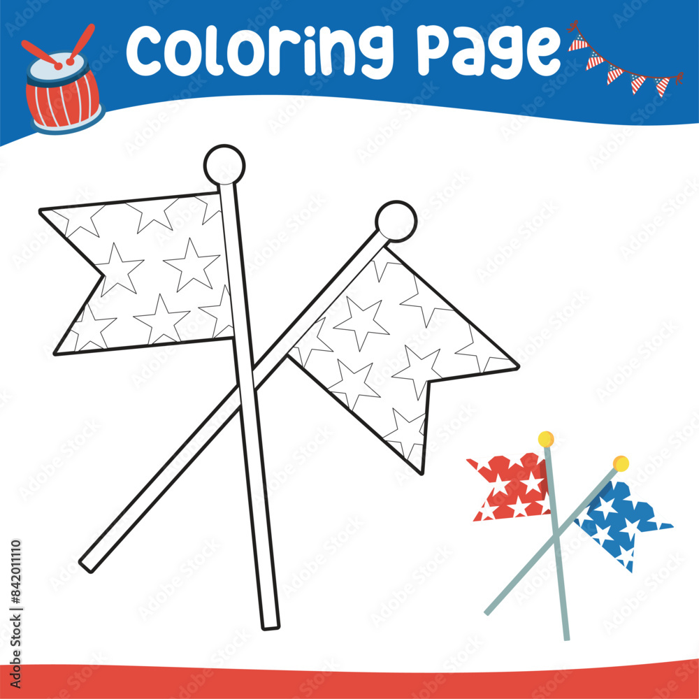 Coloring worksheet page. Educational printable coloring worksheet ...