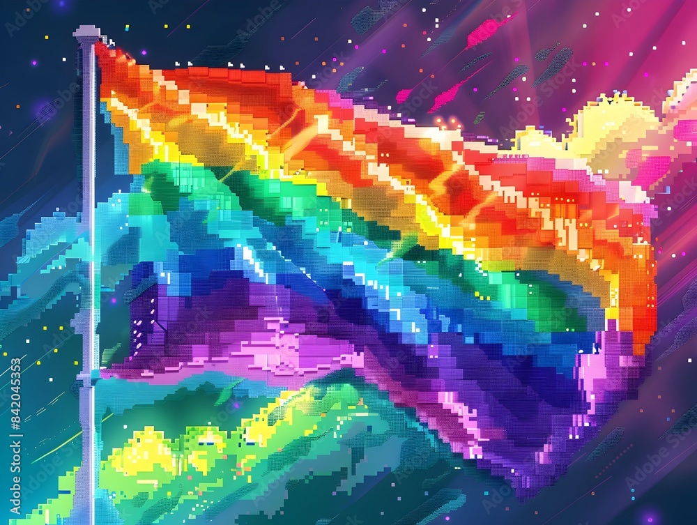 Pixelated Pride A Digital Showcasing the Evolution of LGBTQ Culture ...