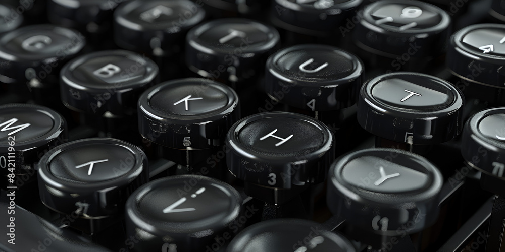 vintage typewriter with space, Abko Pebble Retro Keycaps Swap White ...