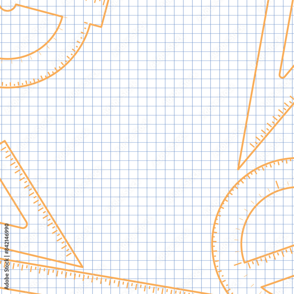 School Layout - Outline Drawings of Different Types of Rulers on ...