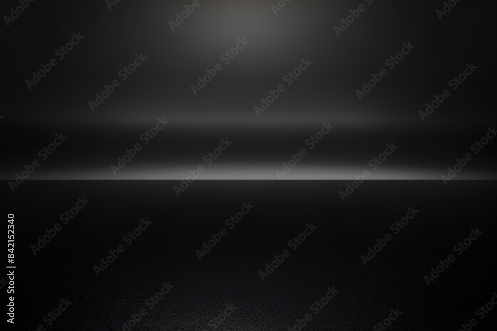 Solid black background with a faint gradient from deep black at the top ...