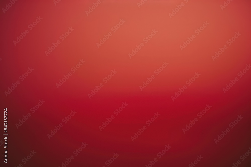 Solid red background with a faint gradient from dark red at the top ...