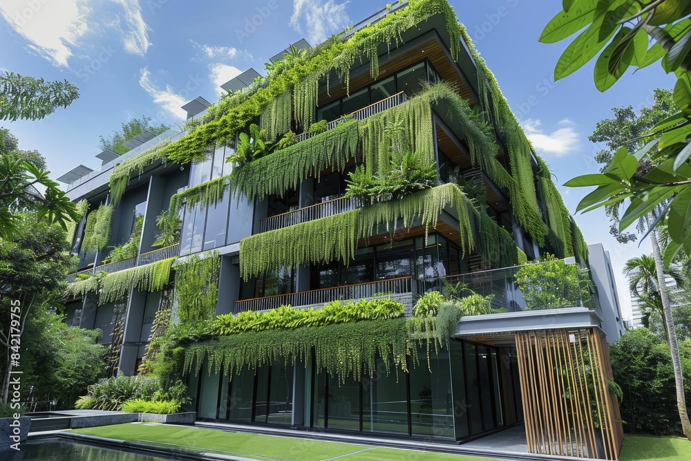 Bringing green architecture to offices, modern office buildings ...