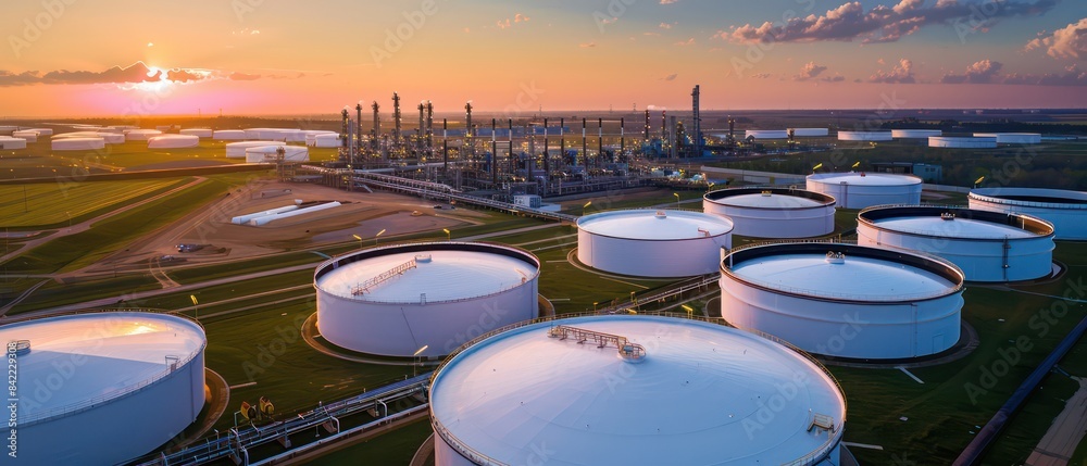 oil storage tanks, large size and scale, energy security landscape ...