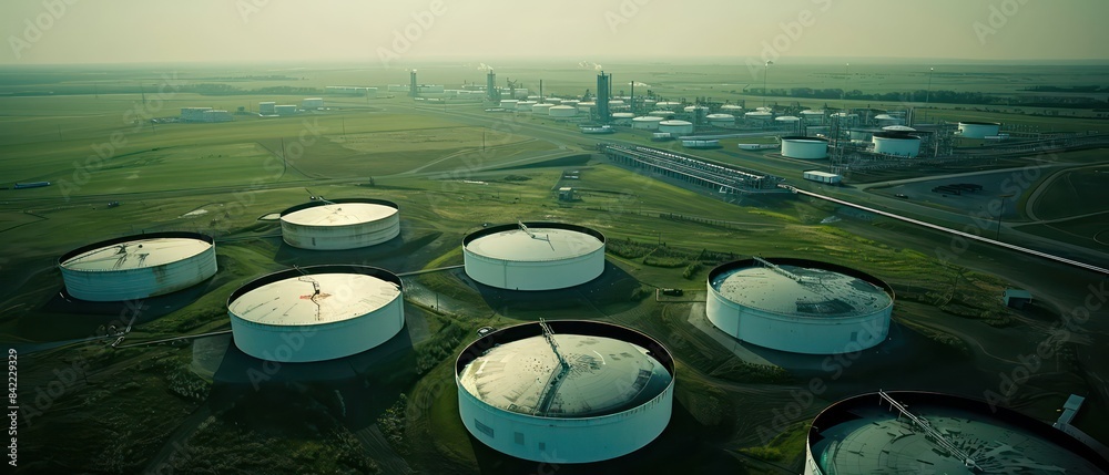 oil storage tanks, large size and scale, energy security landscape ...