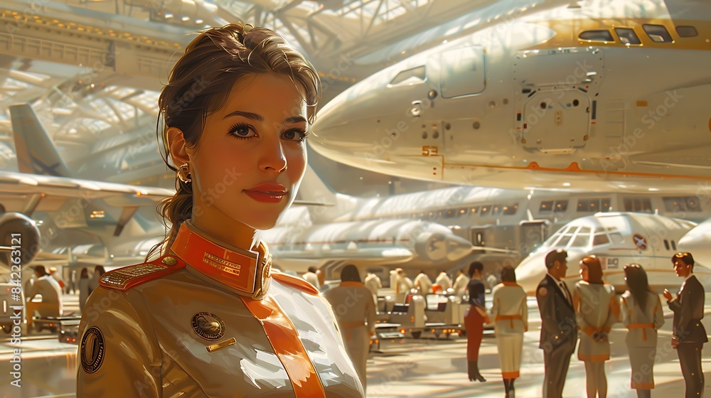 heart of interstellar network airport teeming activity buzz arrival ...