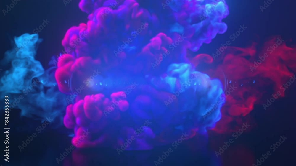 Water electric splash 3d logo reveal fully editable template. Stock Video | Adobe Stock