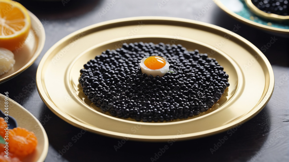 Appreciating the meticulous craftsmanship of caviar plates that ...