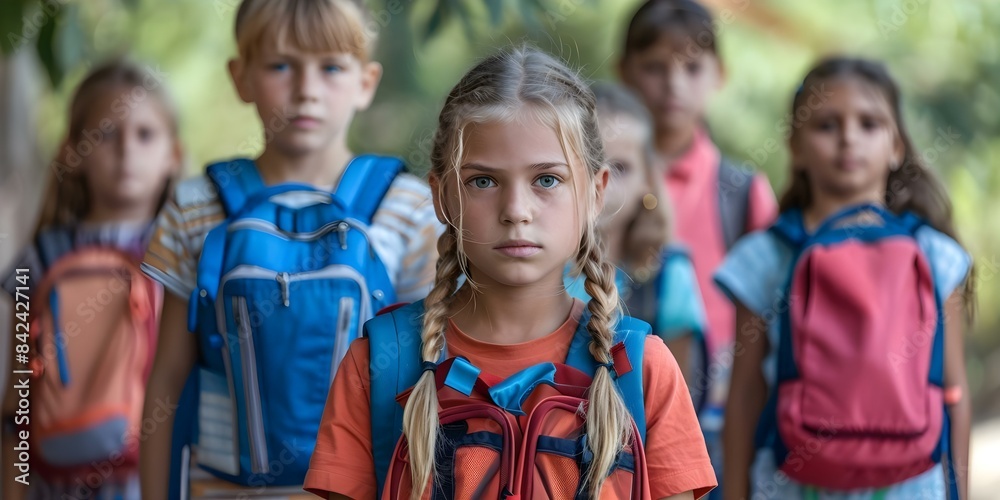 Friends help bullied classmate stress need to combat childhood bullying ...