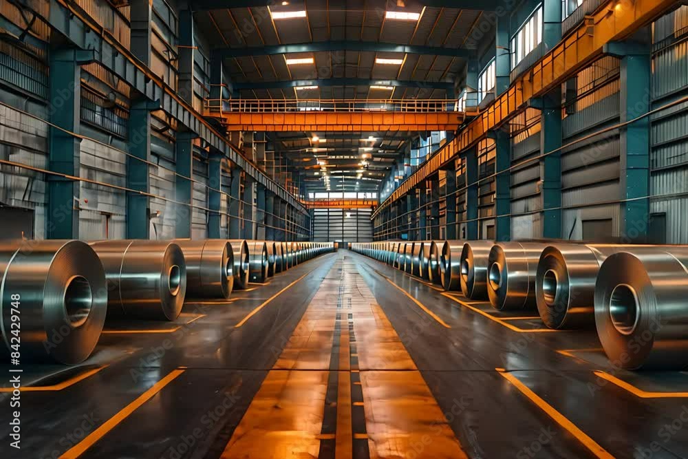 Industrial workshop and warehouse for storage and distribution of ...
