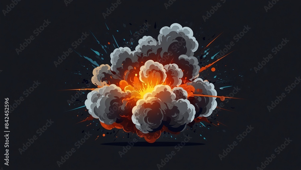 VFX 2D VFX Clipart element for vapor, steam, smoke, dust, and ...