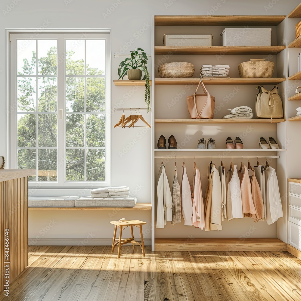 Modern design Dressing Room With Walk In Closet home interior design ...