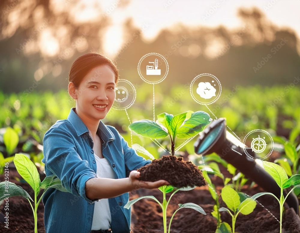 Precision farming tools improve agricultural efficiency through ...