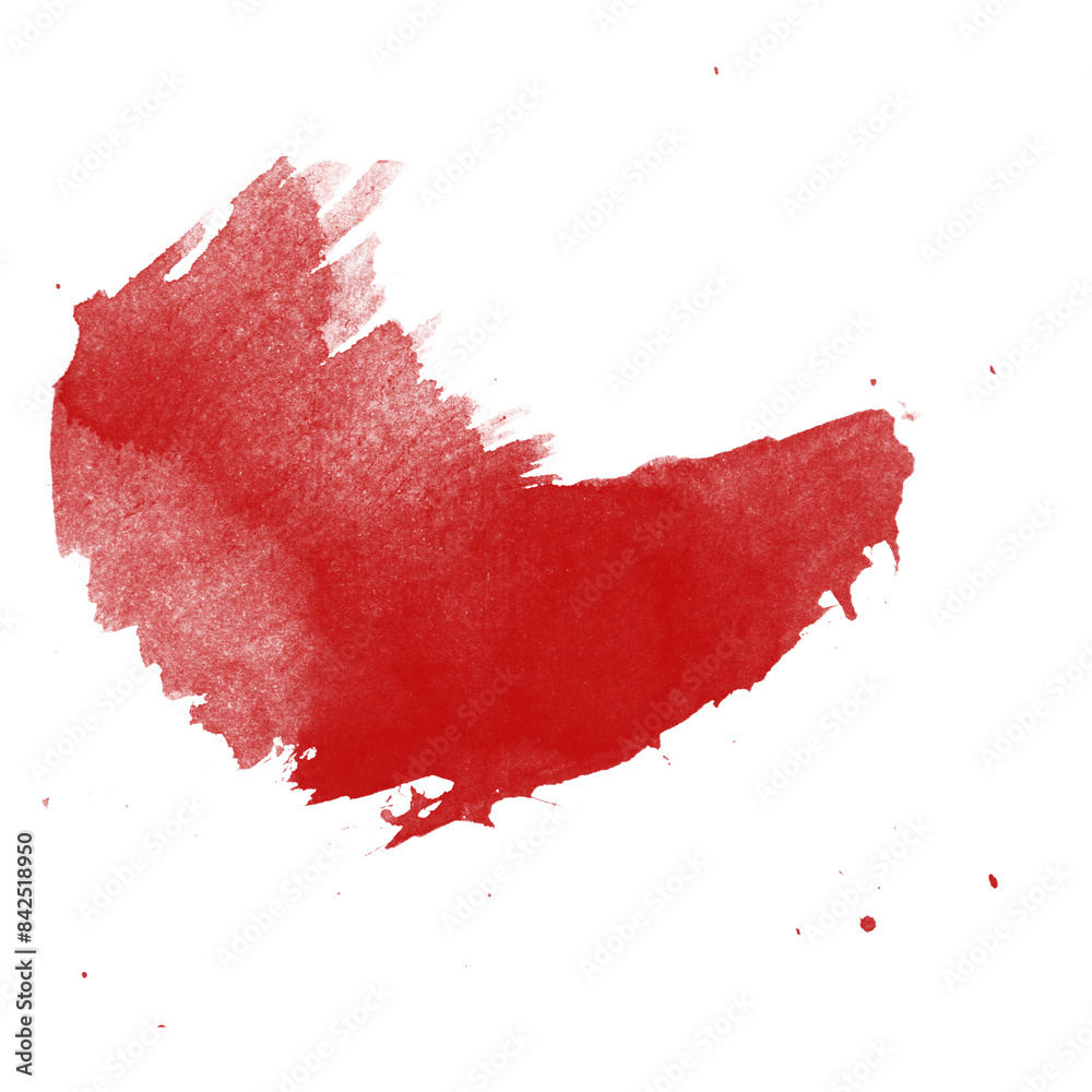 Blood splatter, horror background. Blood splash overlays on white ...