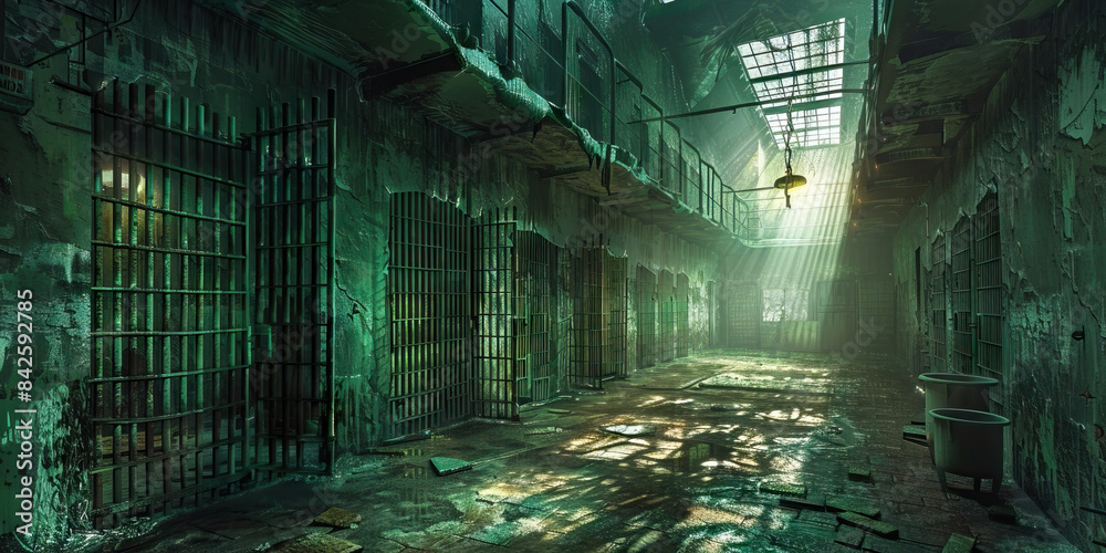 Prison Peril: Murder in Cell Block C - In a high-security prison, a ...