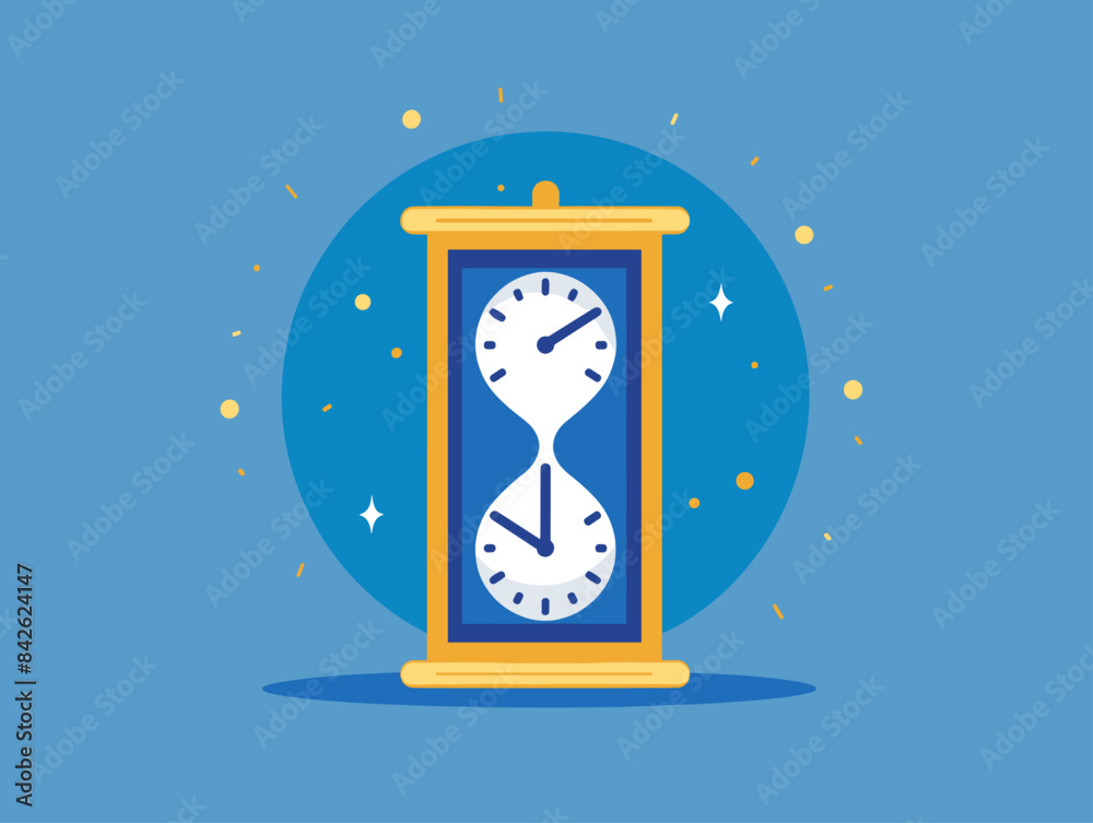 Time's Unrelenting Grip: A Visual Depiction of Time's Fleeting Nature ...