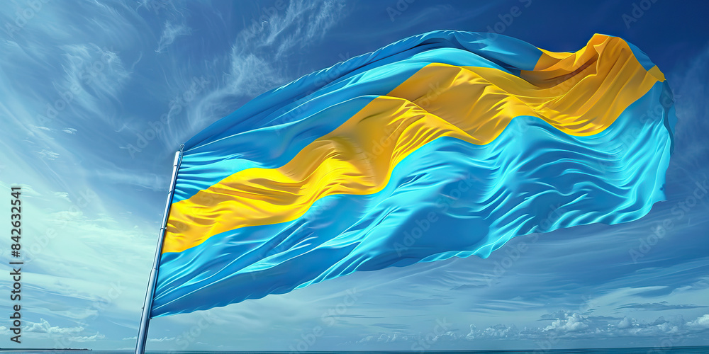 The Blue and Yellow: The Flag of The Bahamas as a Symbol of the Sea and ...