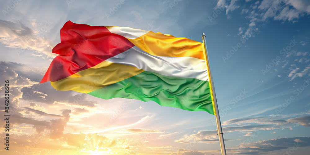 The Red and Yellow: The Flag of Suriname as a Symbol of Unity and ...