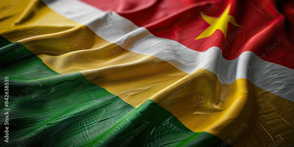 The Red and Yellow: The Flag of Suriname as a Symbol of Unity and ...