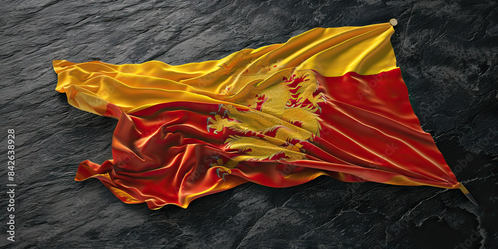 The Red and Yellow: The Flag of Bhutan as a Symbol of Buddhist ...