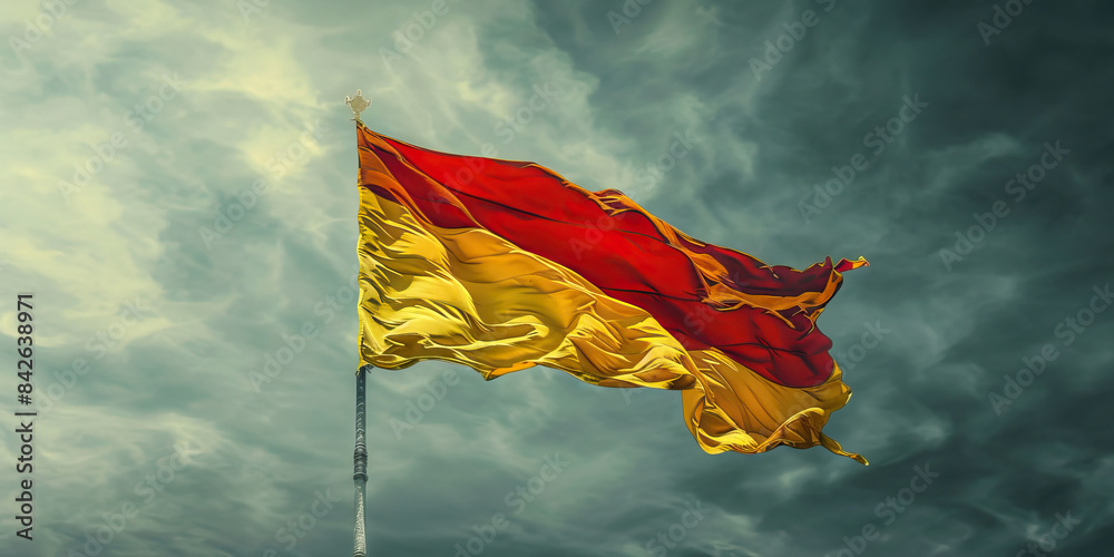 The Red and Yellow: The Flag of Bhutan as a Symbol of Buddhist ...