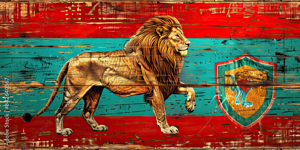 The Lion and Shield: The Flag of Eswatini as a Symbol of Royalty and ...