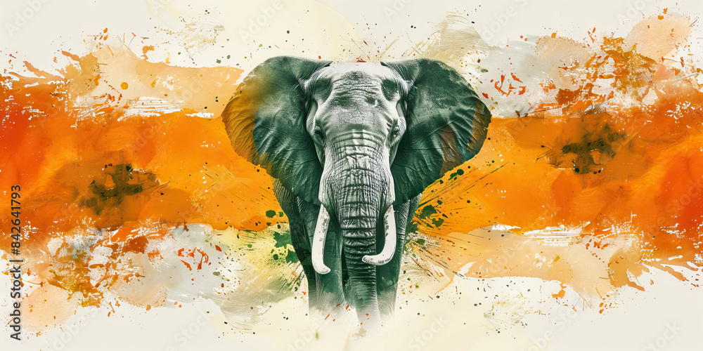 The Elephant: The Flag of Côte d'Ivoire as a Symbol of Strength and ...