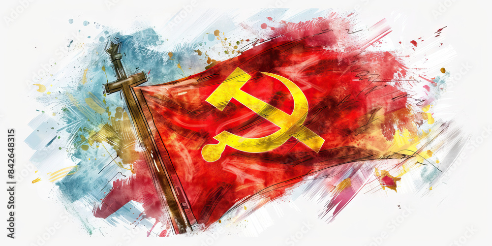 The Hammer and Sickle: The Soviet Union Flag as a Symbol of Communism ...