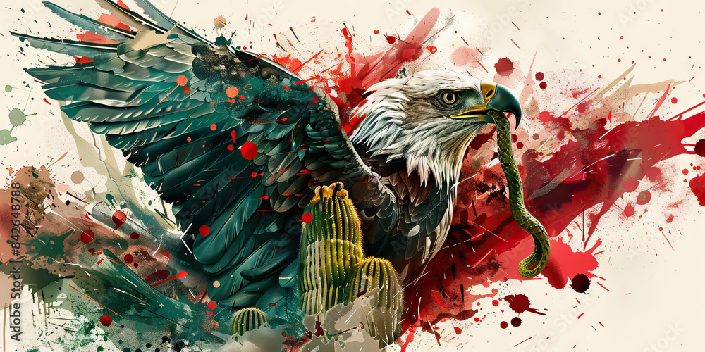 The Eagle and Cactus: The Mexican Flag as a Symbol of Aztec Heritage ...