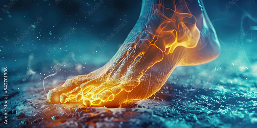 Sesamoid Fracture: The Foot Pain and Swelling - Visualize a person with ...