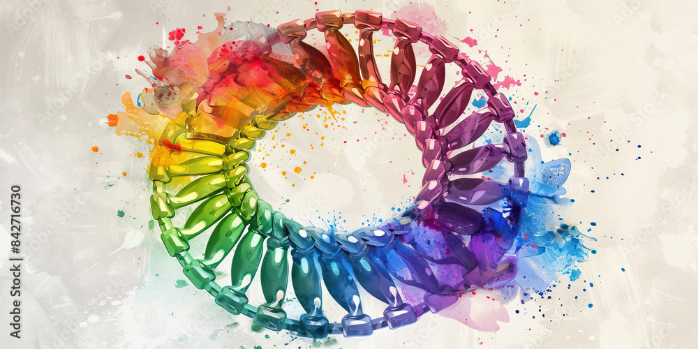 The DNA Color Wheel of Life: Life's Cycle in Genetic Colors - Visualize ...