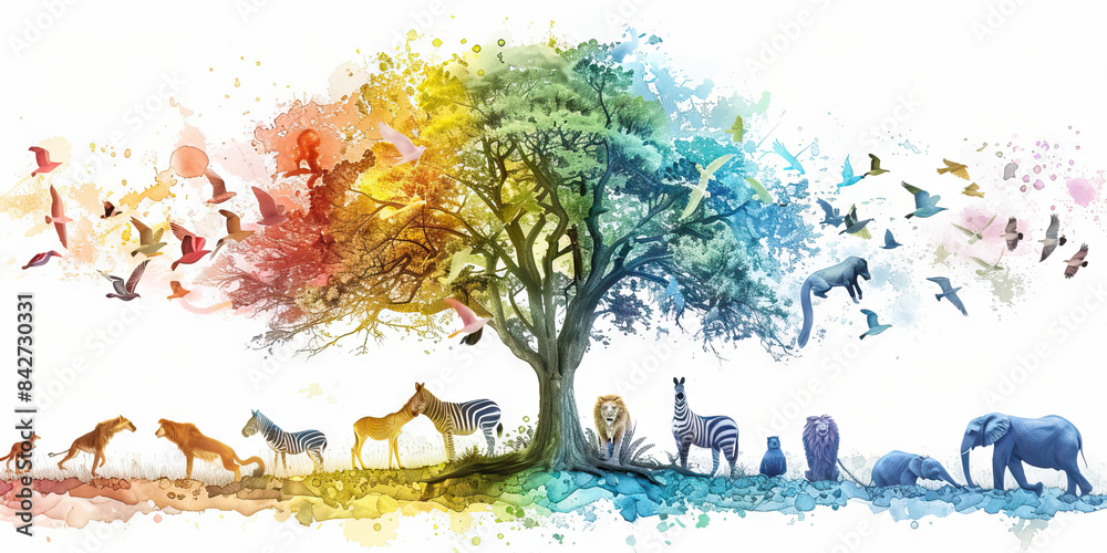 The Echoes of Evolution: The Animal in Evolutionary Tree and Genetic ...