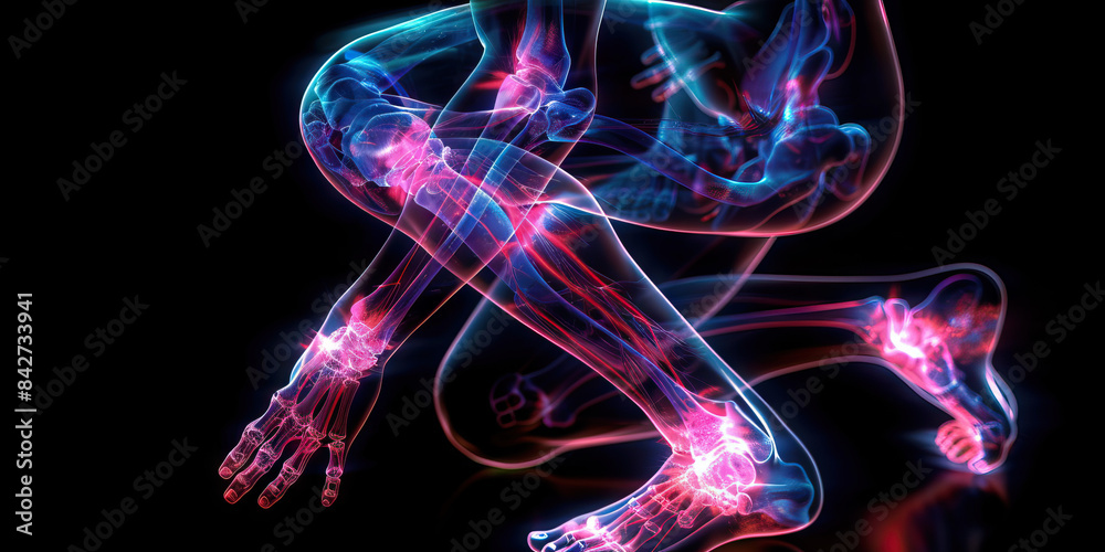 Gout: The Joint Swelling and Intense Pain - Visualize a person with ...