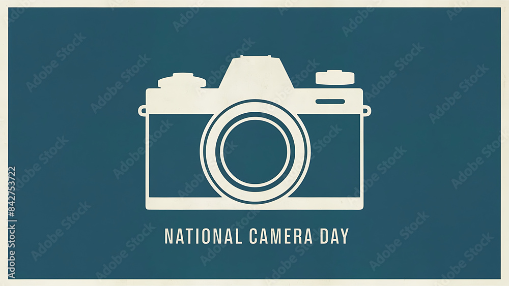 National Camera Day, Poster, Banner, Camera Day, Post. Camera Day ...
