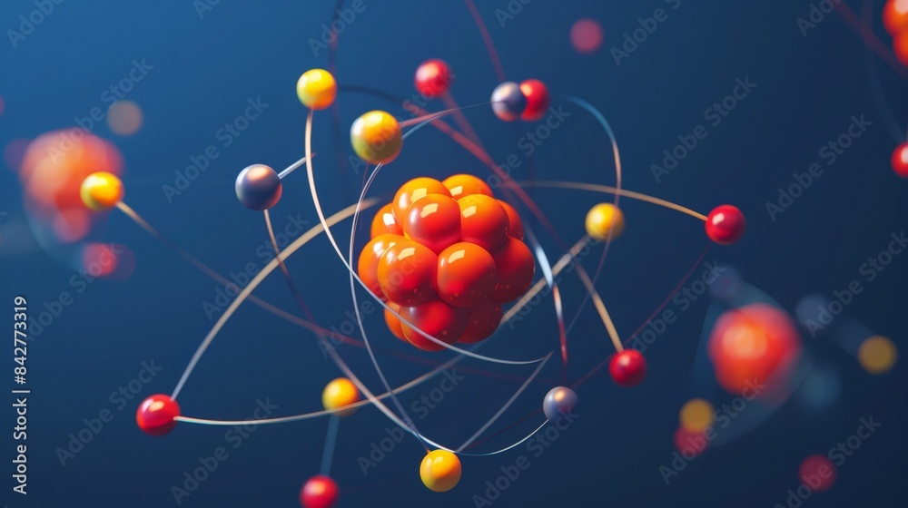 Design a picture of electrons filling up energy levels in an atom ...