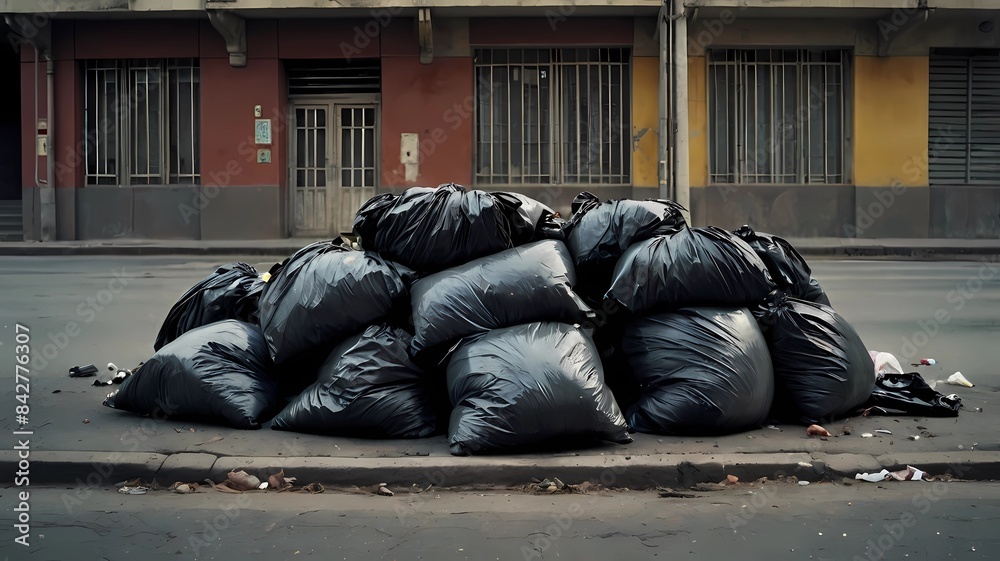 Garbage in the street has become a widespread phenomenon in the streets ...